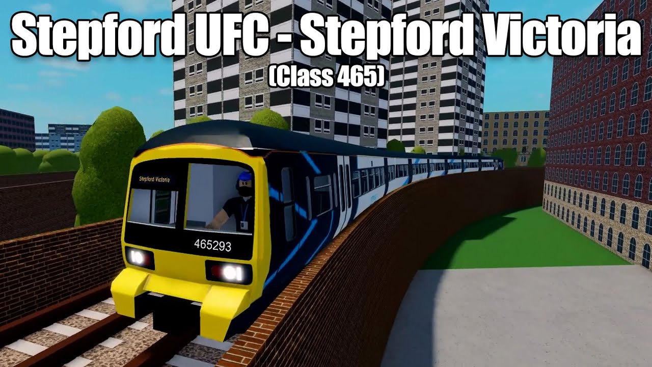 DRIVING THE CLASS 465 FROM STEPFORD UFC TO STEPFORD VICTORIA!! - YouTube