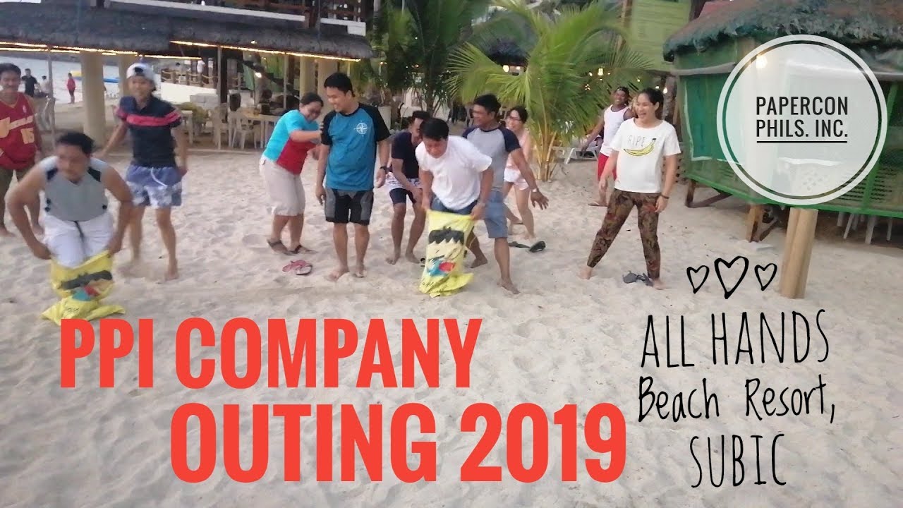 COMPANY OUTING 2019 | Papercon Phils. Inc. - YouTube
