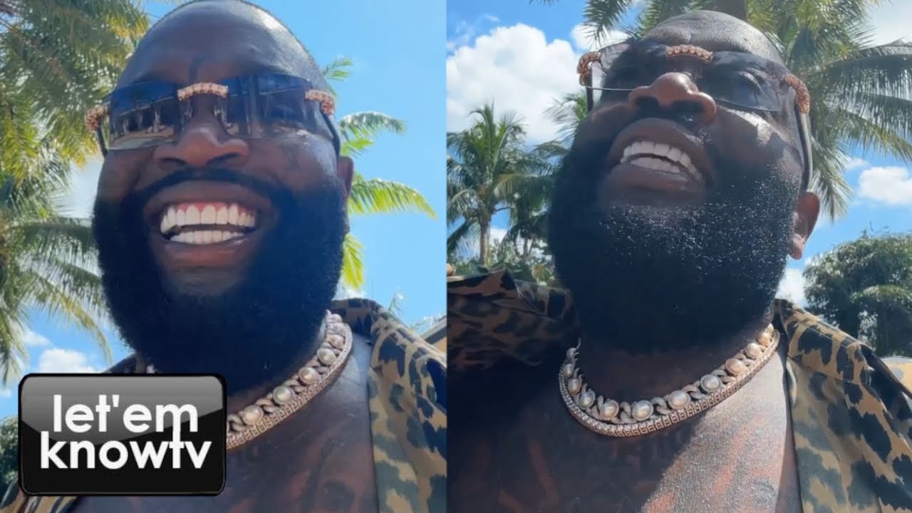 Rick Ross Back Giving Free Game After Loosing His Voice😂 - YouTube