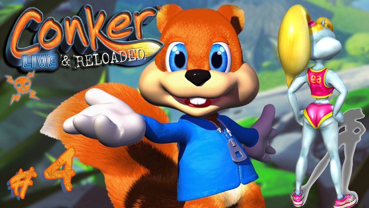 4) Conker: Live & Reloaded Playthrough | THE BULL - YouTube