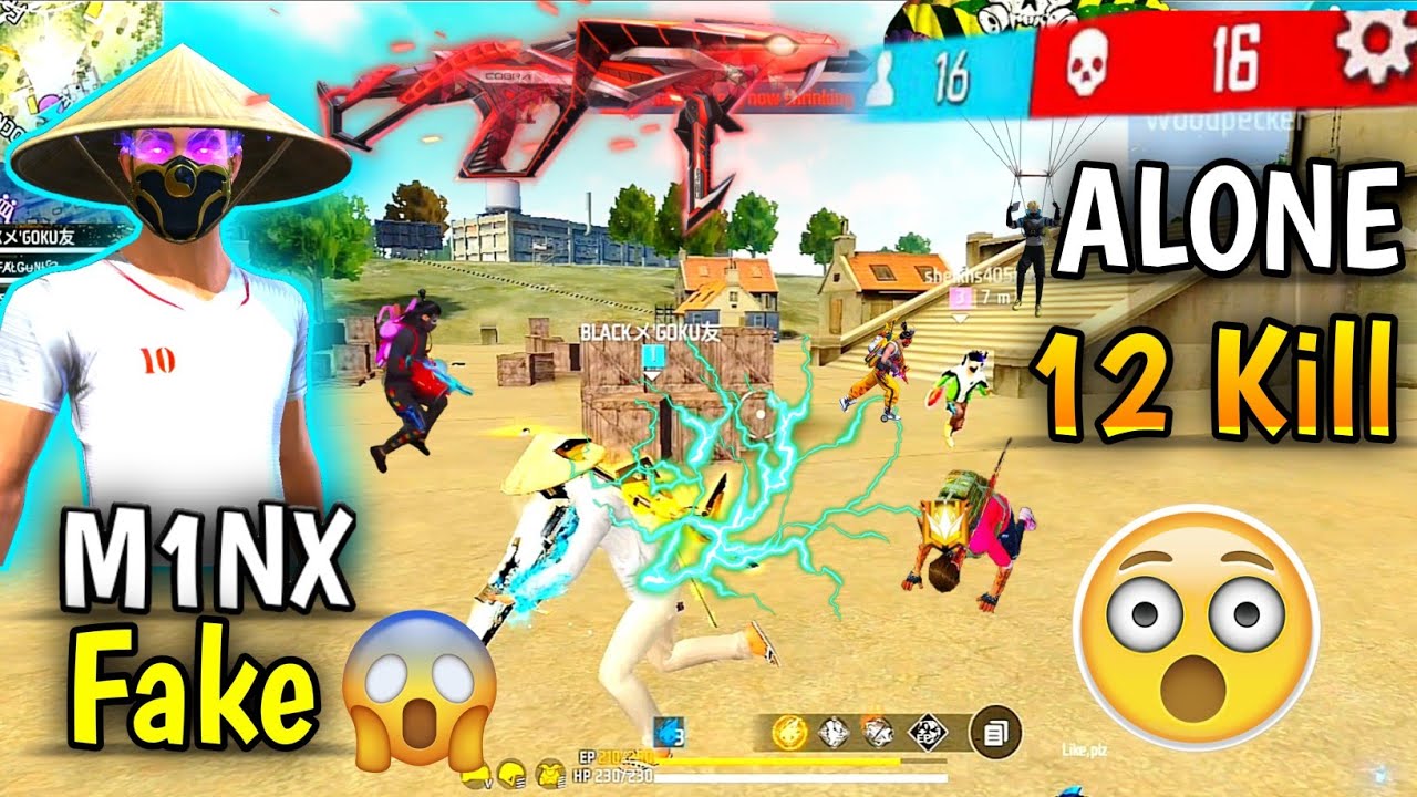 FF BR - Rank Gameplay || FAKE M1NX 🤣 || Garena FreeFire || FreeFire | # ...