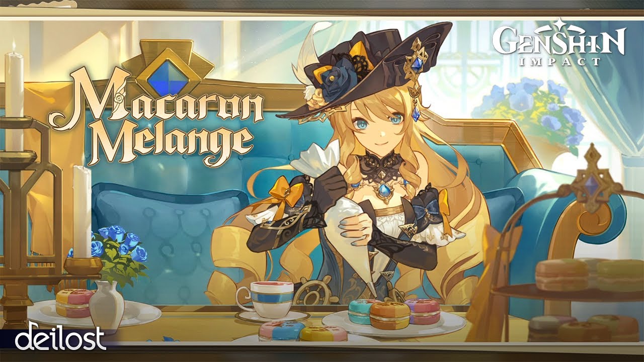Navia Web Event OST - Macaron Melange | Genshin Impact - YouTube