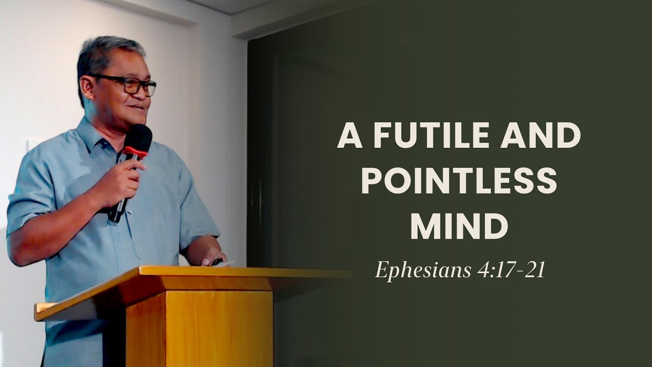 A Futile and Pointless Mind | Bro. Dante Alico - YouTube