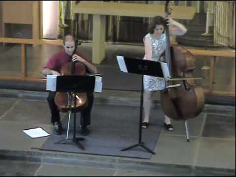 Andrew List, Love Dances 2rd mvt- Duo Cello e Basso - YouTube
