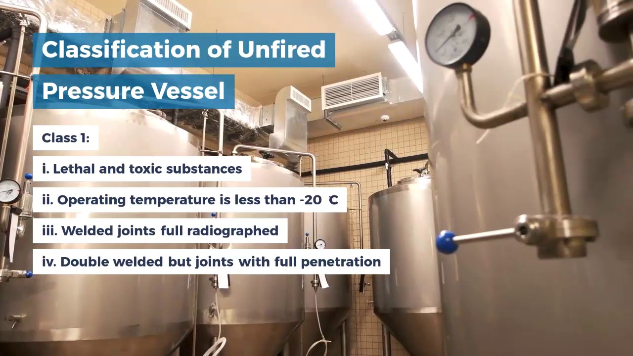 Classification of PRESSURE VESSEL - YouTube