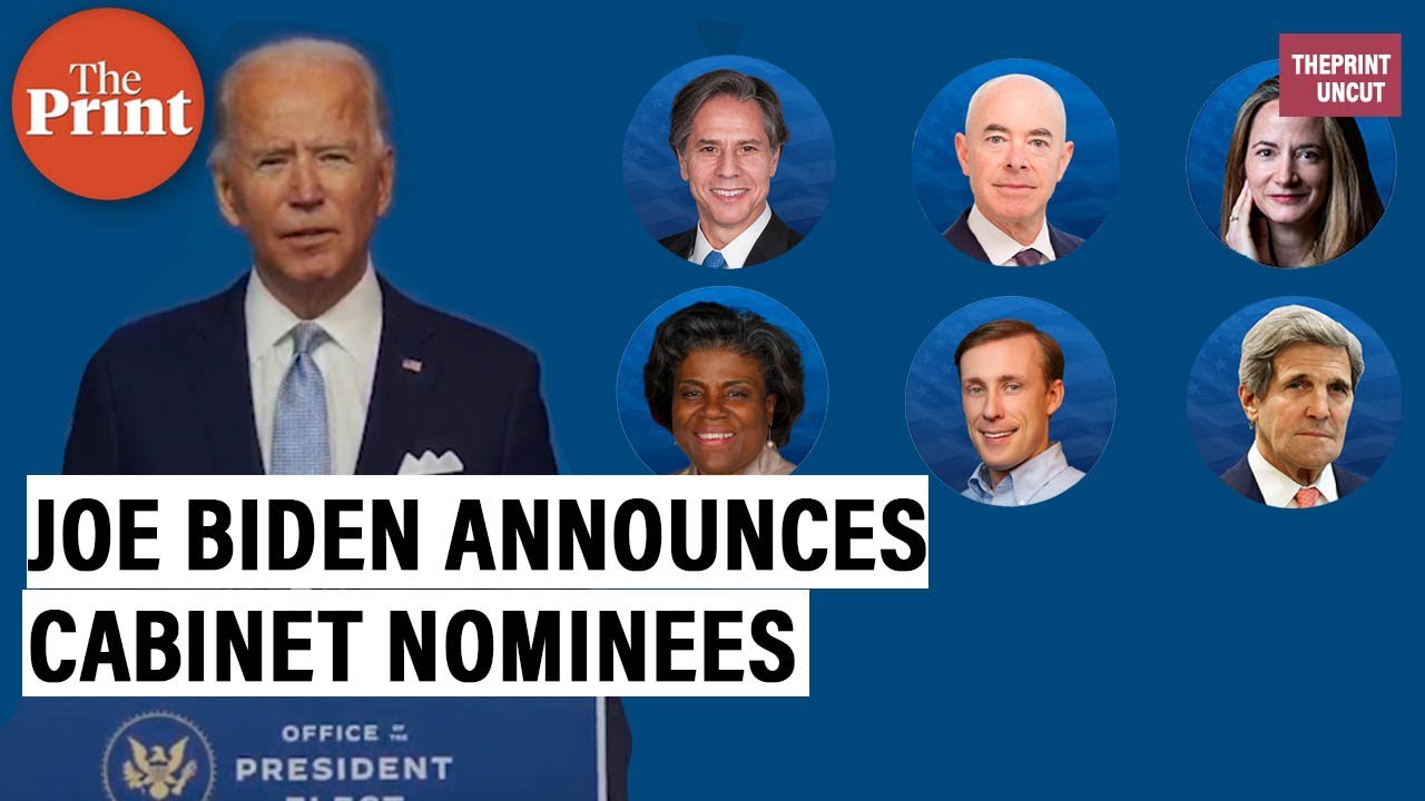 Joe Biden announces foreign policy & national security team members ...