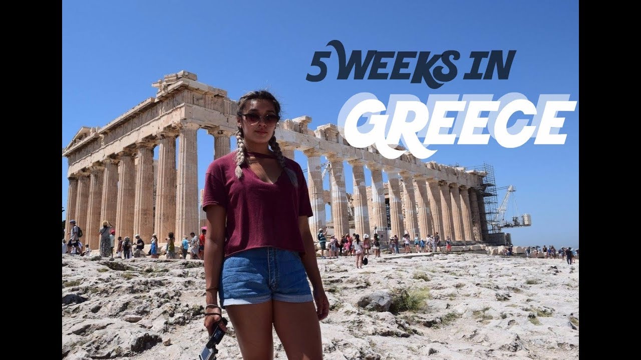 Travel Vlog Greece Part 1 | 5 WEEKS IN GREECE - YouTube
