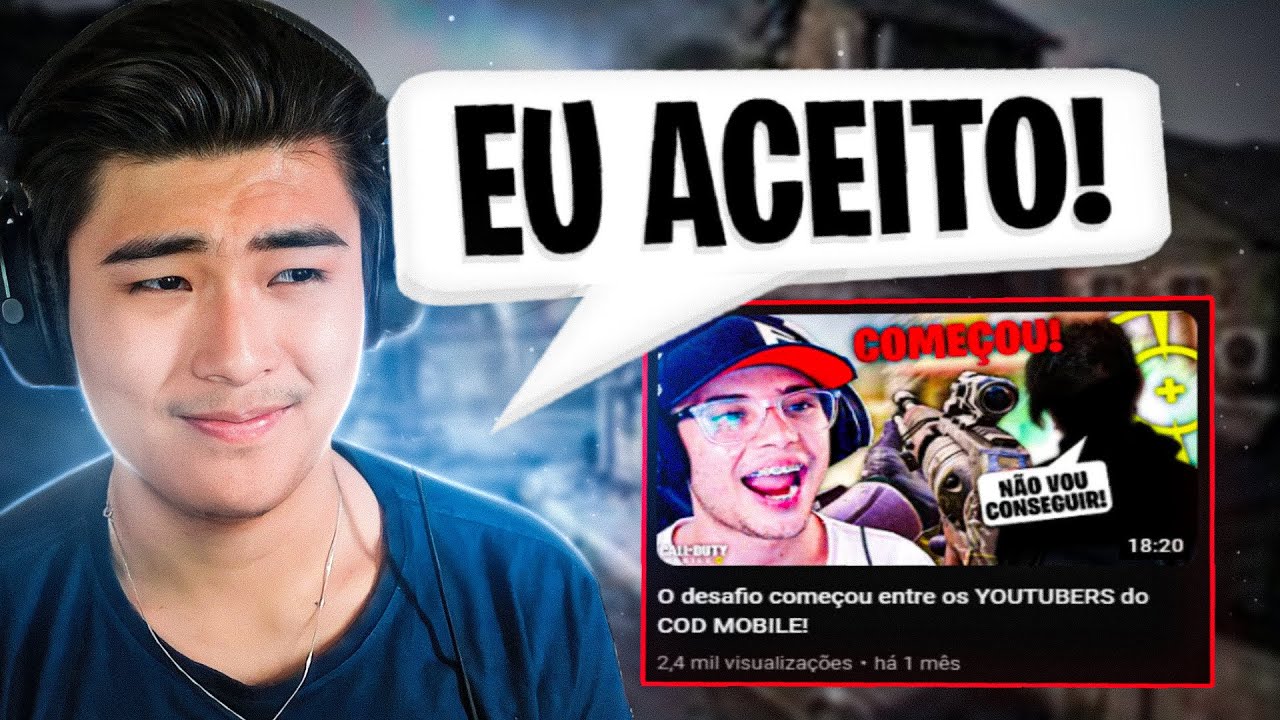 Aceitei O Desafio Do Luguer No Cod Mobile Youtube