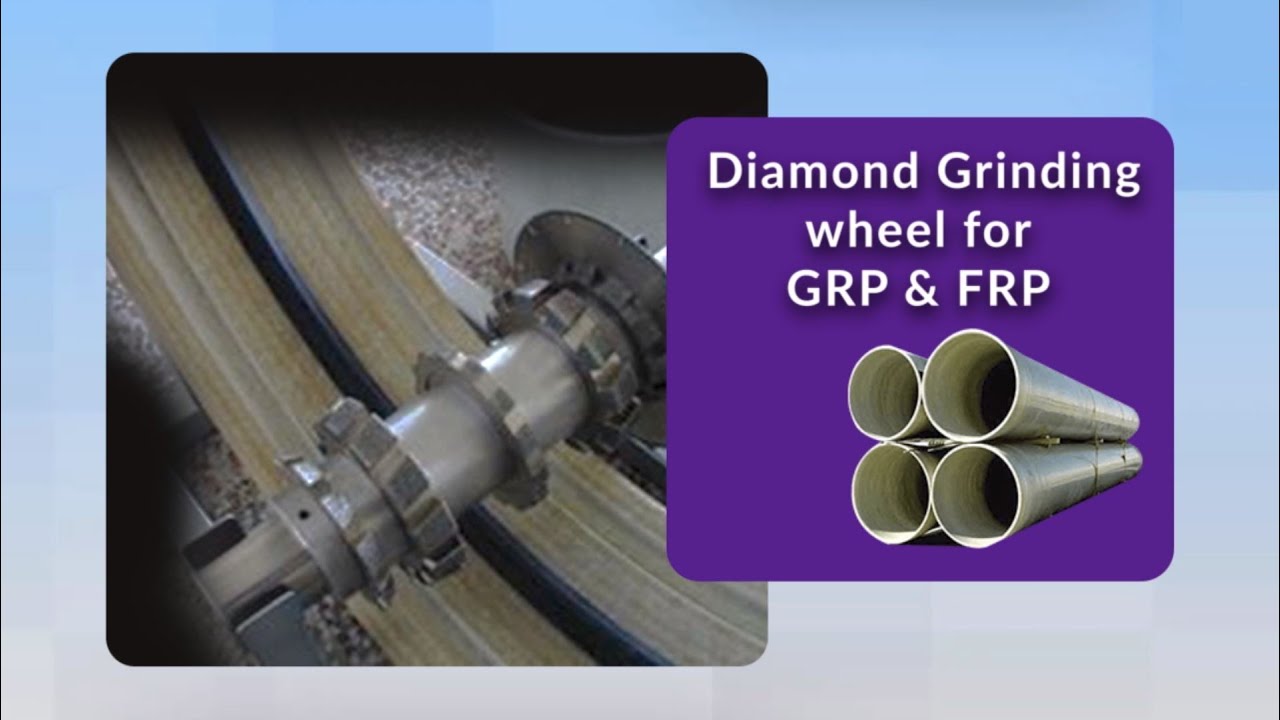 Diamond Grinding wheel for GRP & FRP - YouTube