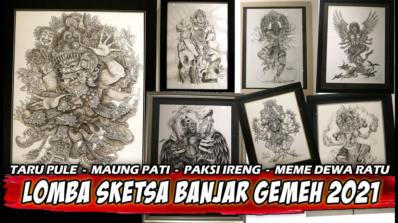 SKETSA TERBAIK BANJAR GEMEH - ST. GEMEH INDAH 2021 - YouTube