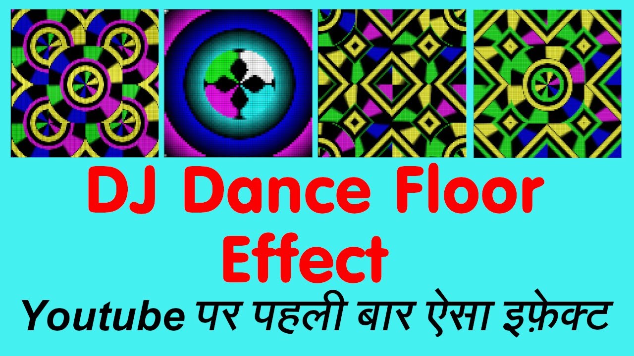 Dj Dance Floor Effect | new dance floor effect | double layer effect ...