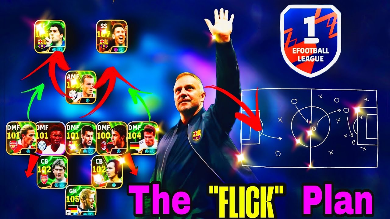 Flick Plan Continue For Div1 #pes #efootball - YouTube