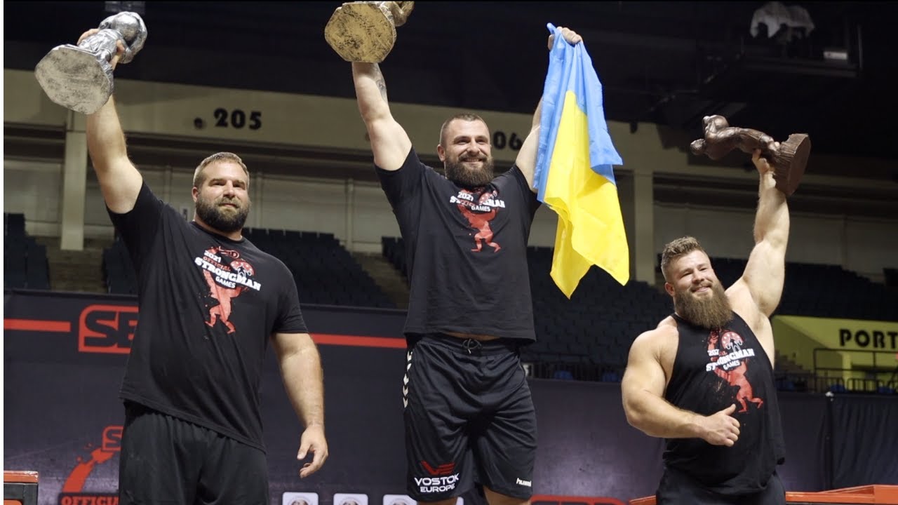 All of the Winners of The Strongman Games 2021 - YouTube