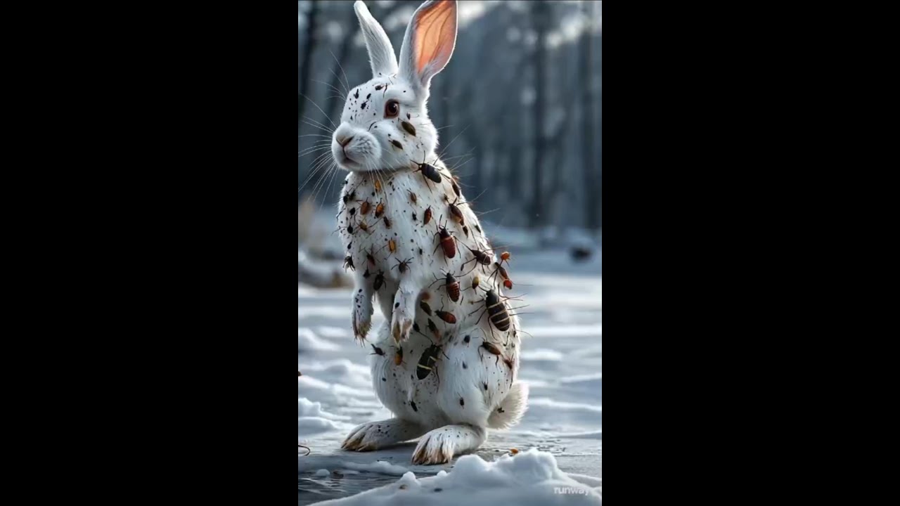 An Injured Rabbit Rescued By Rescue Team - Rabbit Journey - YouTube