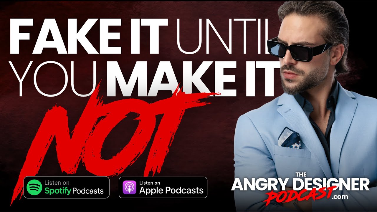 Should Graphic Designers fake it till they make it - YouTube