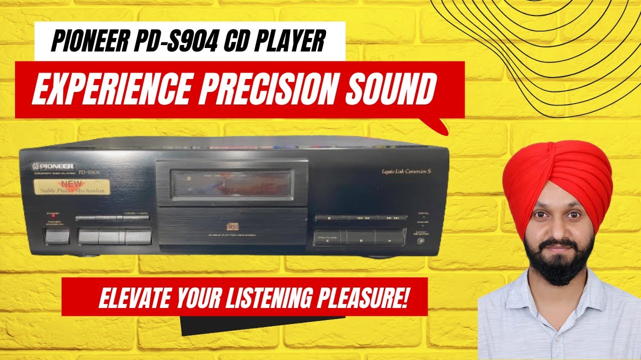 Experience Precision Sound: Pioneer PD-S904 CD Player - Elevate Your ...