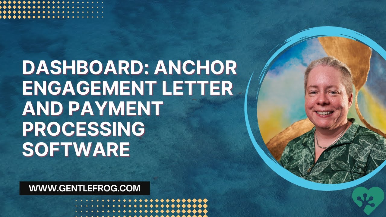 Dashboard: Anchor Engagement Letter and Payment Processing Software ...