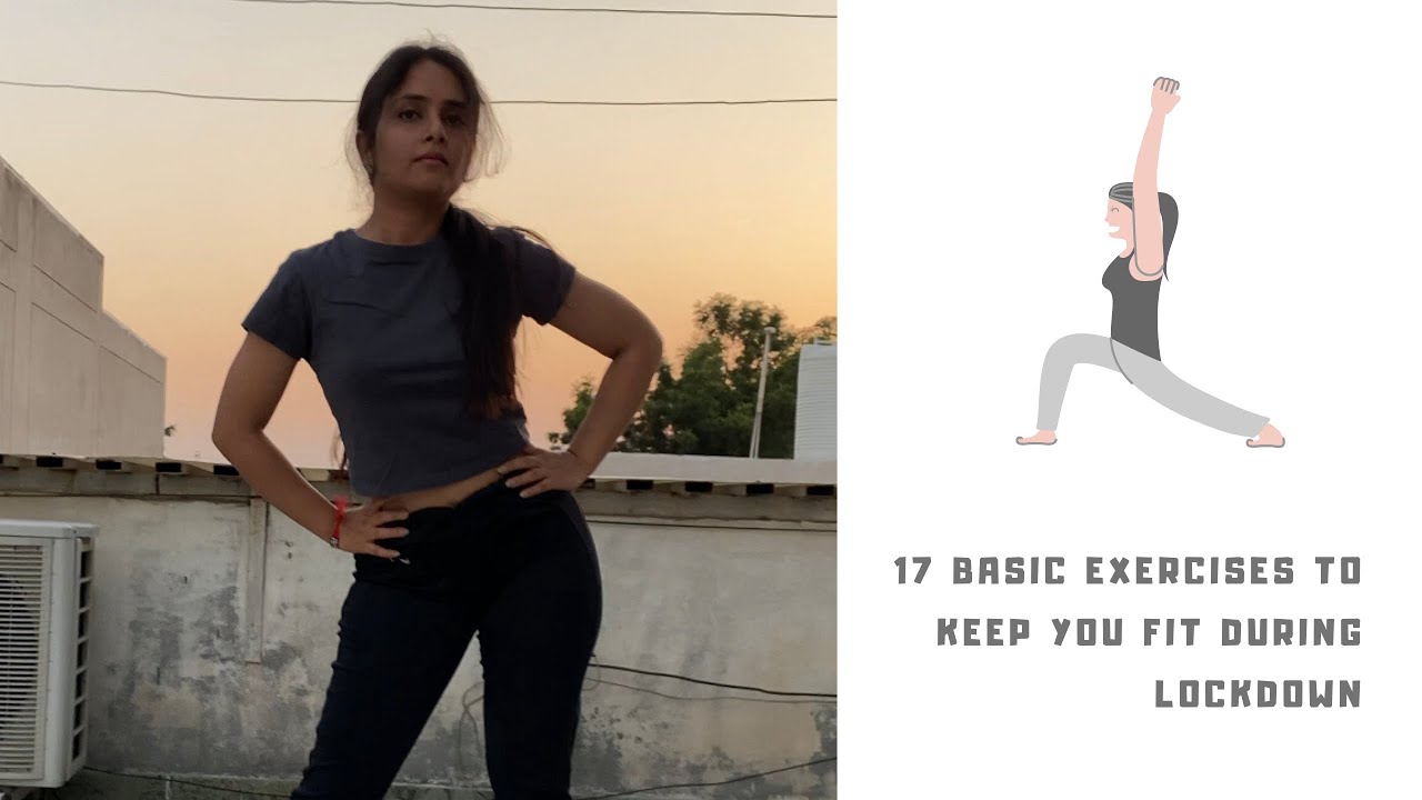 17 Easy Exercises That You Can Do At Home During Lockdown | Quarantine ...