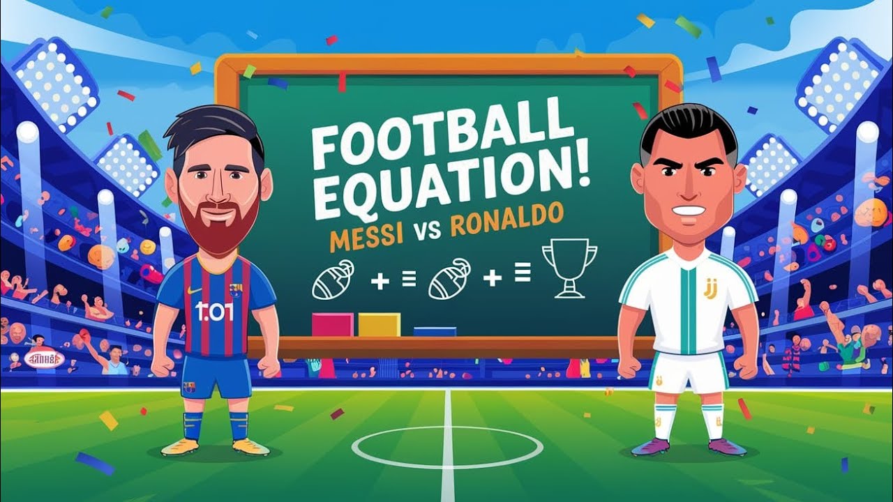 Messi Vs Ronaldo: The Football Equation| A Song For Goals and Glory ...