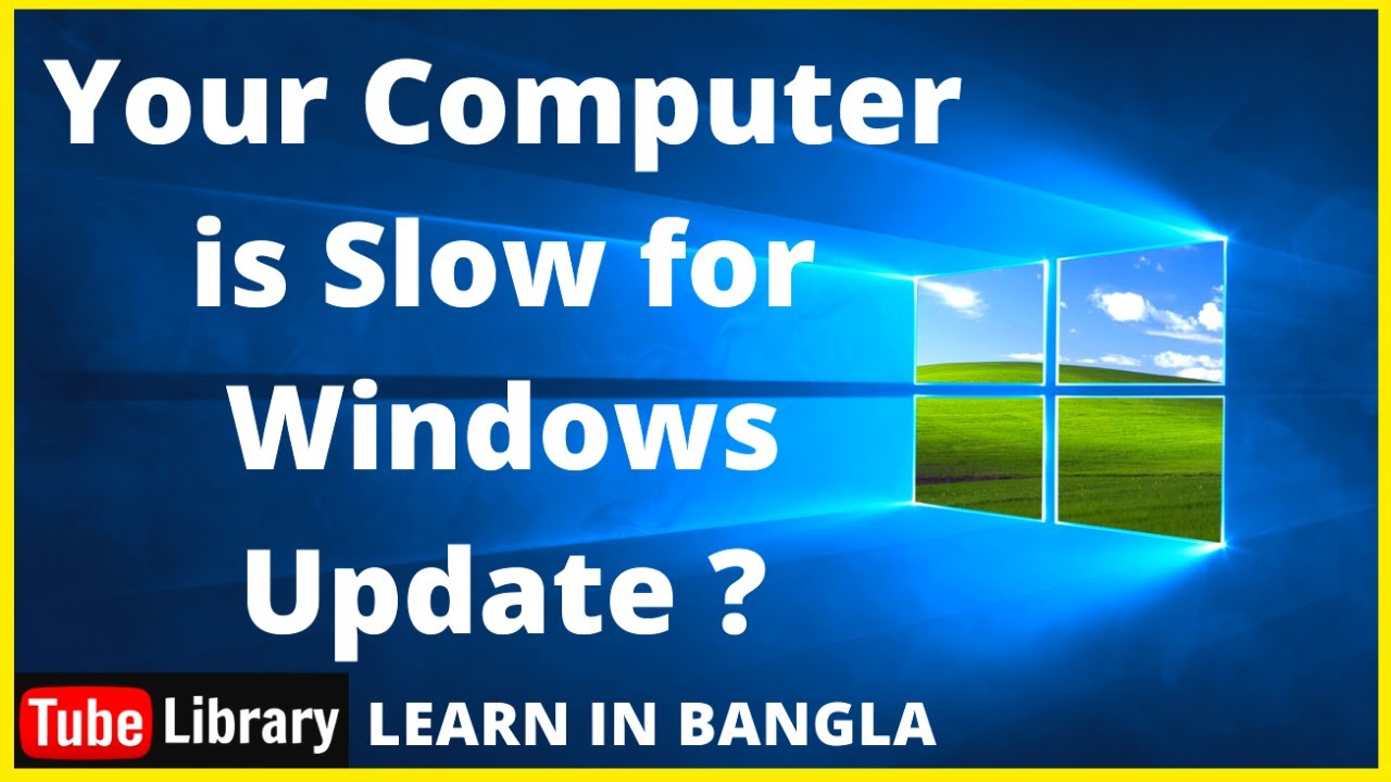 Your Computer is Slow for Windows Update ? Here's how to speed it up ...