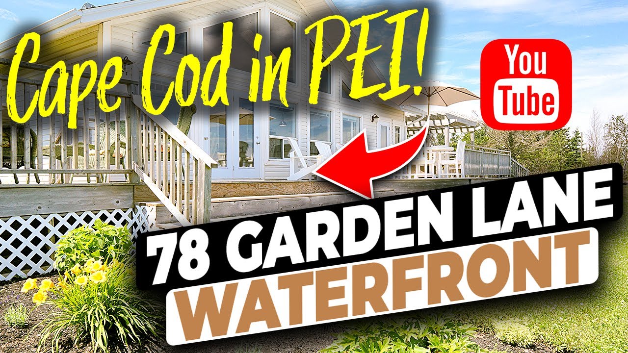 (SOLD) Cape Cod feel in Prince Edward Island | Waterfront Home/Cottage ...