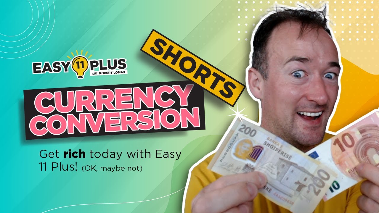 11 Plus Maths | Money: Get Rich Today! | Easy 11 Plus SHORTS 25 - YouTube