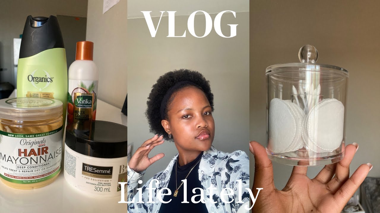 Life lately Vlog: Afro hair routine, Haul, grocery run - YouTube