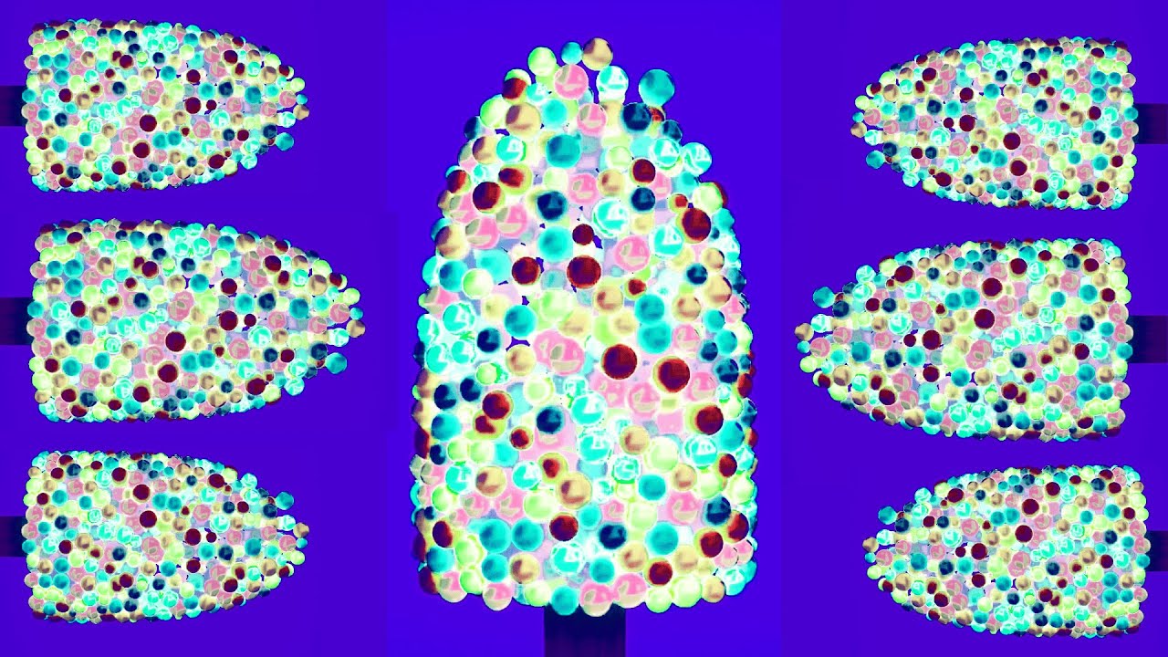 Learn Numbers with Colorful Balls Ice Cream Effects | Preview 2 FЯED ...