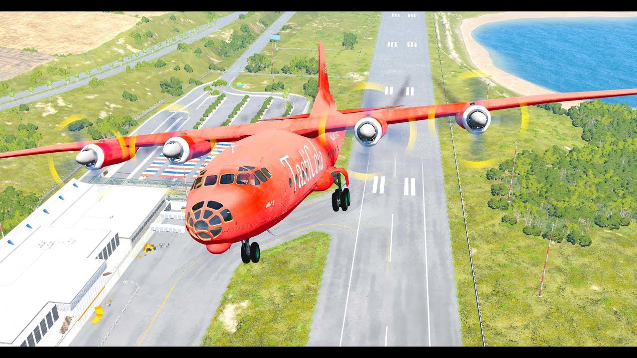 BeamNG Drive Flight Crashes #011 #aeroplane #flight #plane #planecrash ...