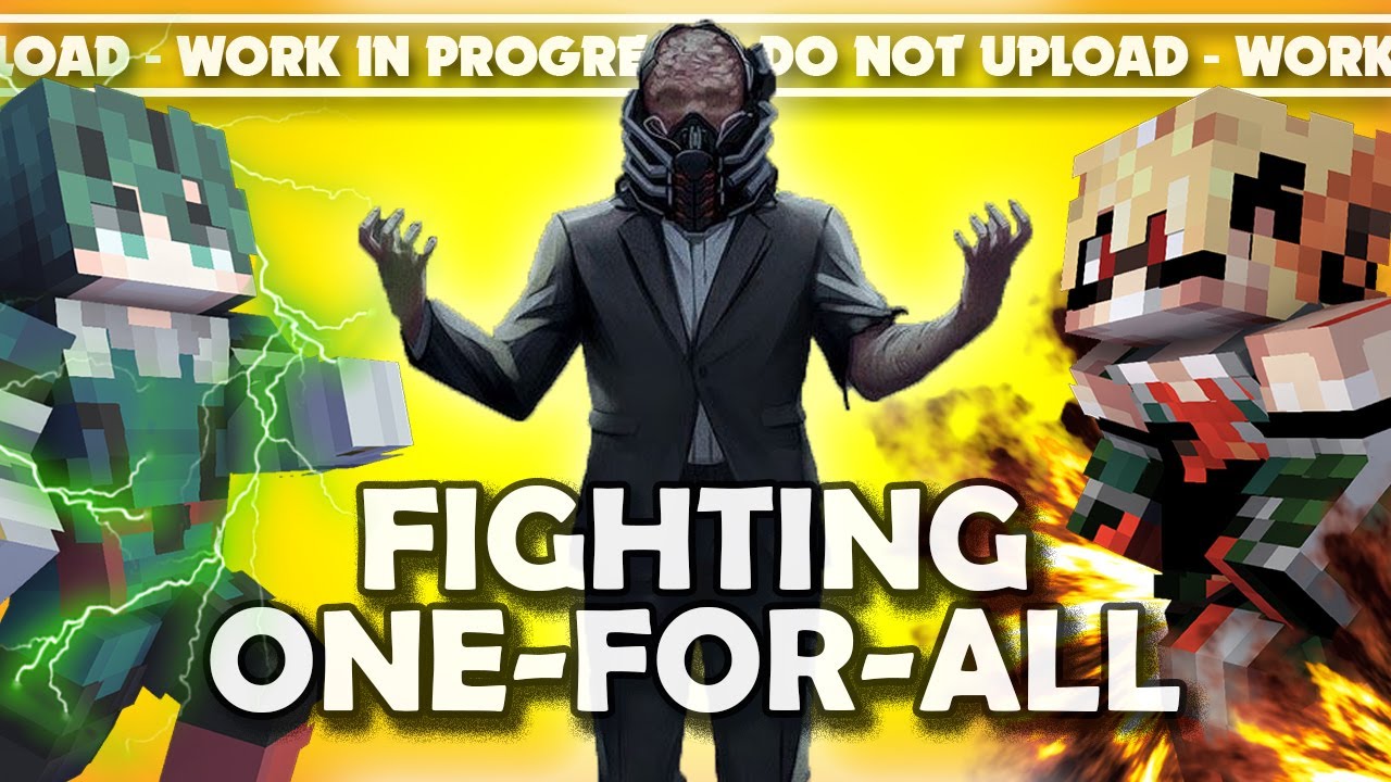 FIGHTING ALL-FOR-ONE (NEW UPDATE) | My Hero Academia - Minecraft w ...