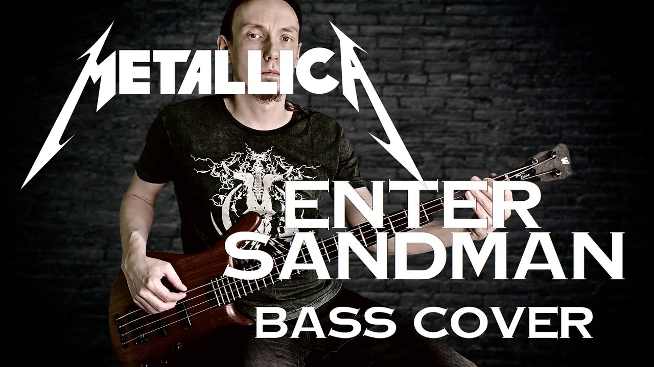 Metallica - Enter Sandman (bass cover) - YouTube