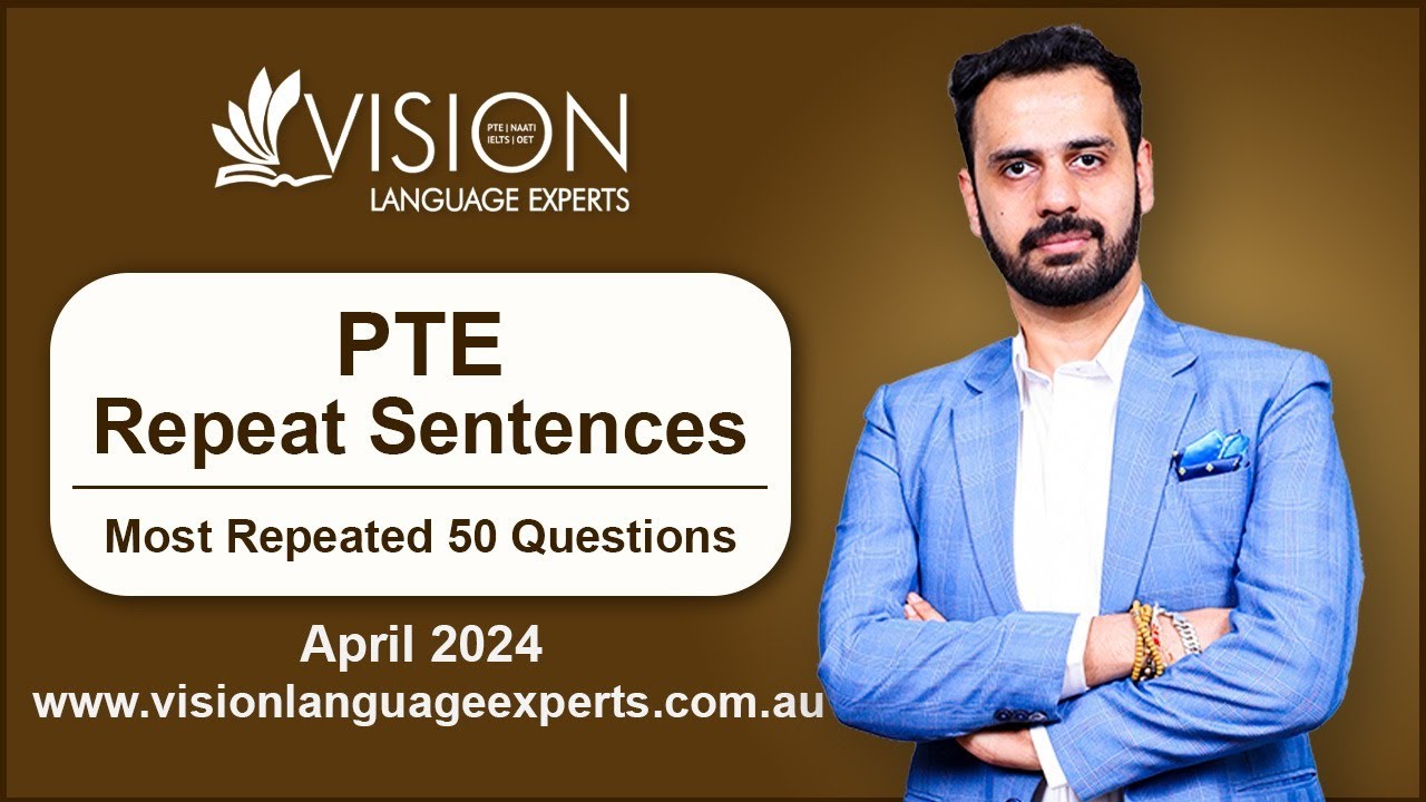 PTE Speaking Repeat Sentence Predictions April 2024 | Most Repeated ...