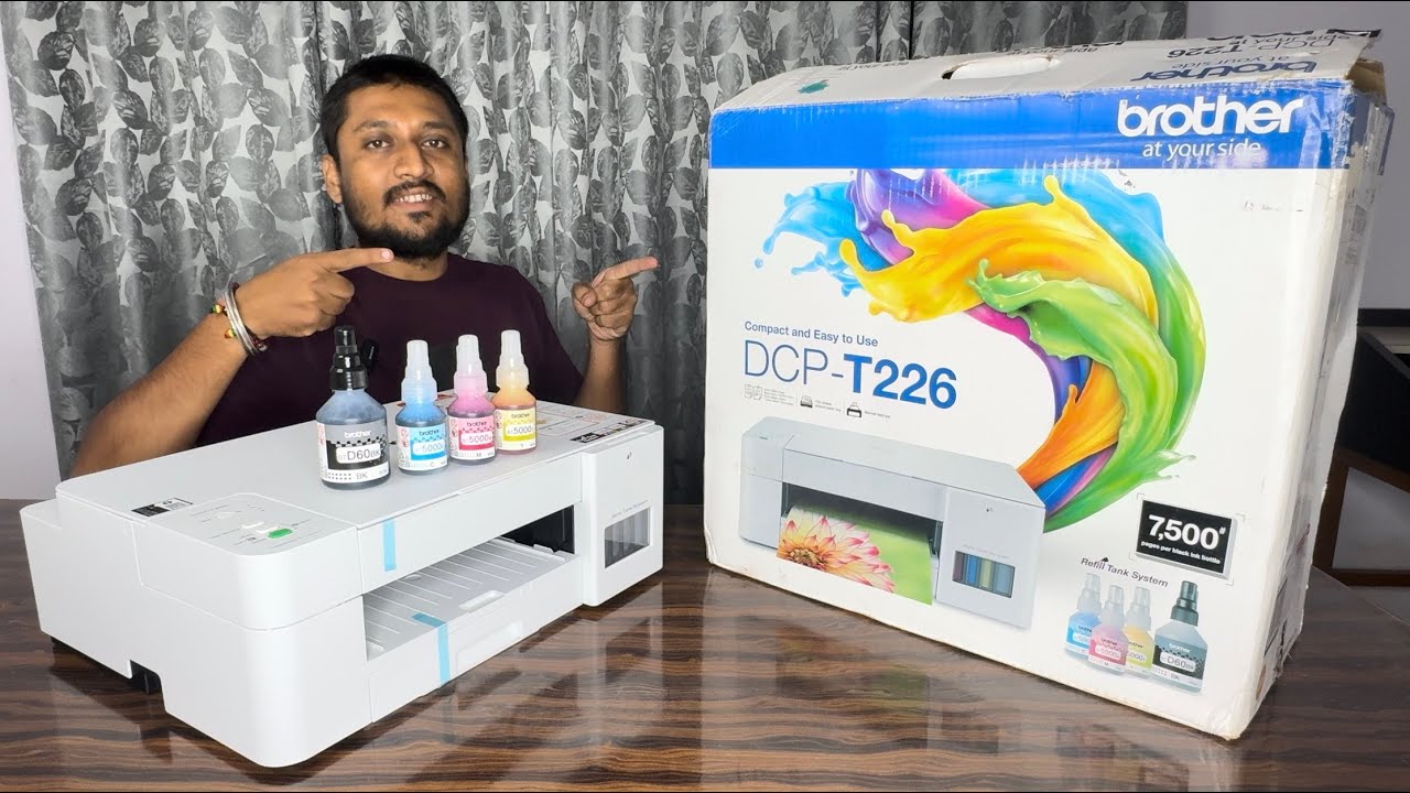Brother Printer DCP-T226 All in One Printer | PRINT COPY SCAN | Budget ...