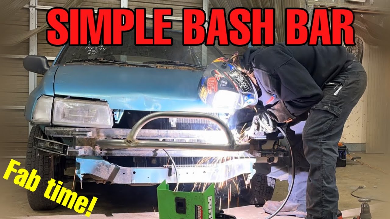 Simple BASH BAR for any car. - YouTube