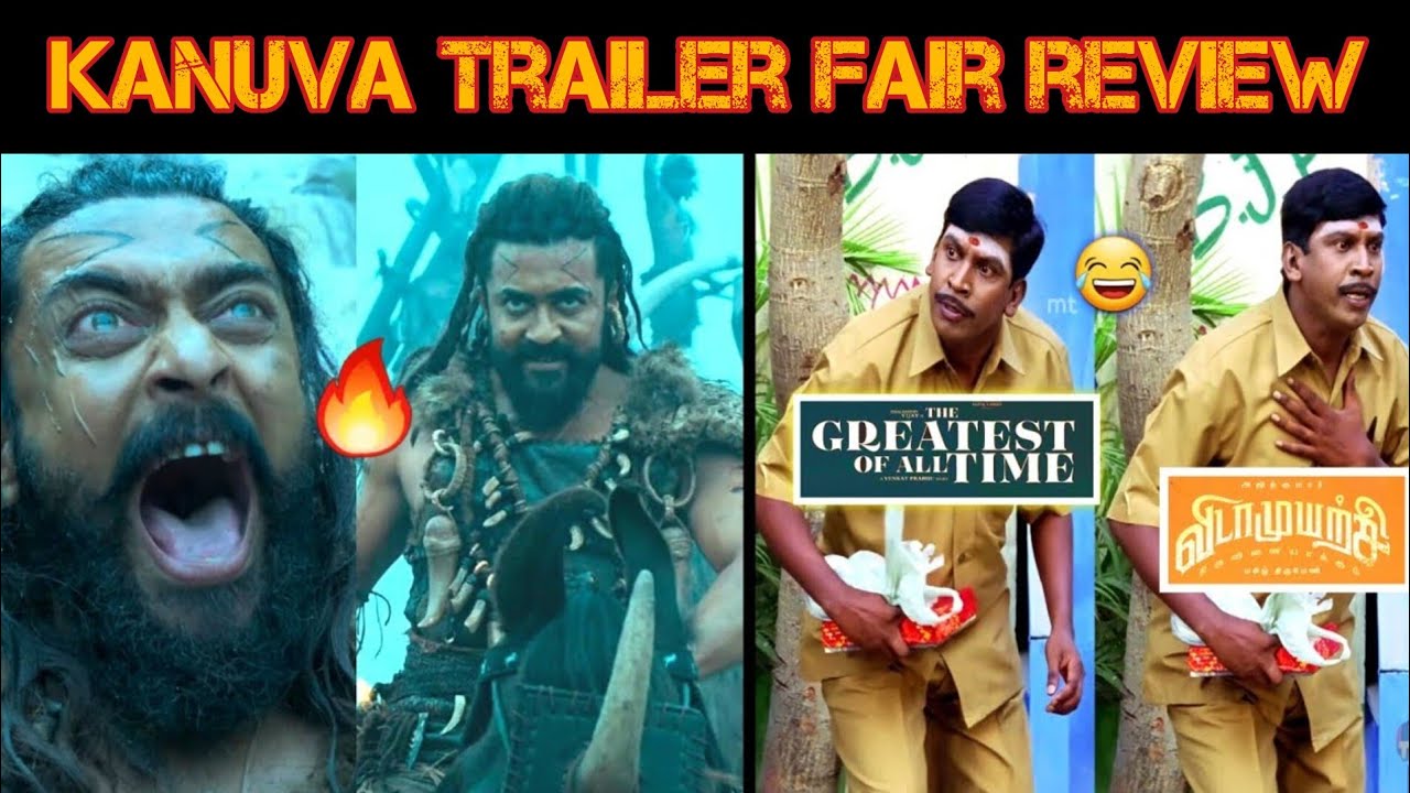 KANGUVA MOVIE TRAILER REVIEW WITH HIDDEN FACTS 😱🤯|KARTHIK IN KANGUVA ...