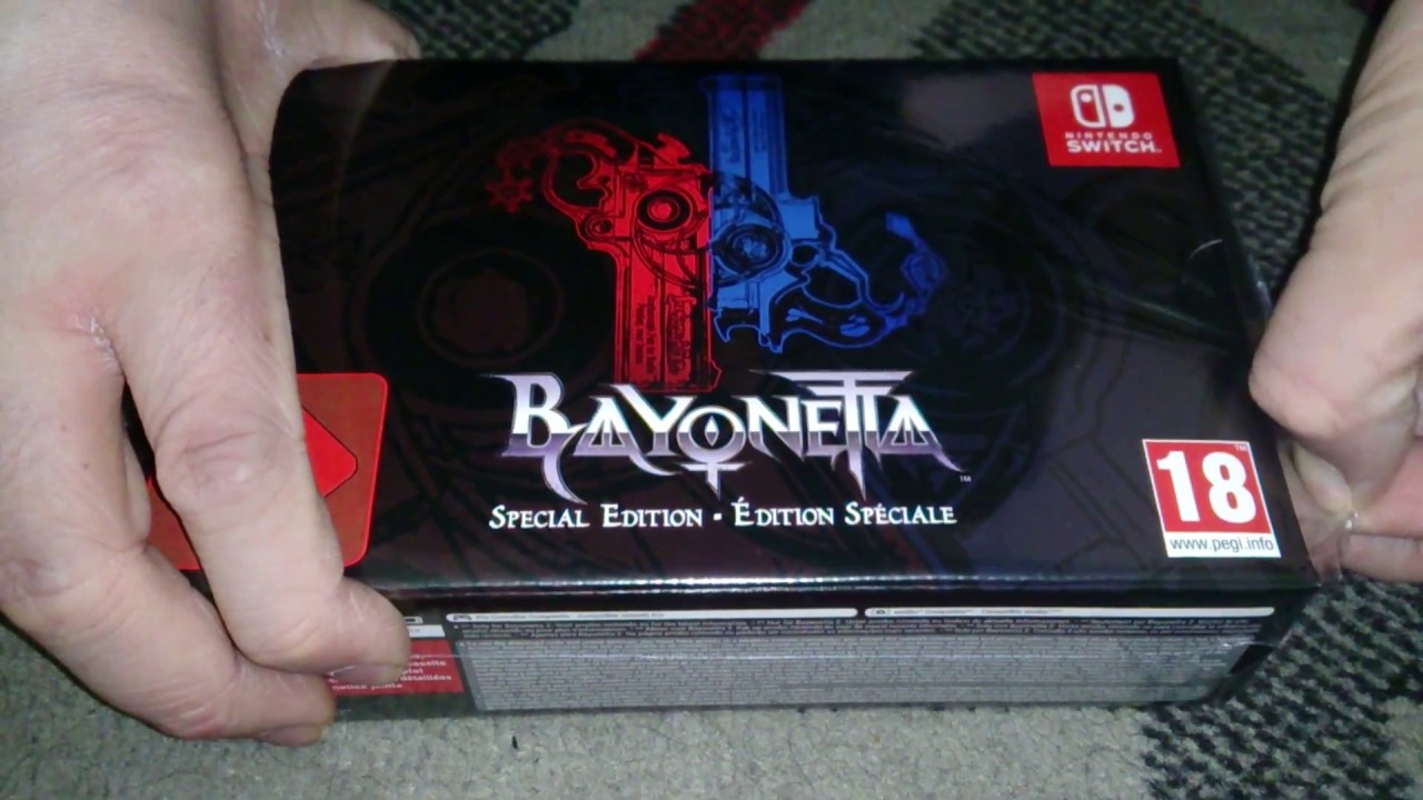Nostalgamer Unboxing Bayonetta Special Edition On Nintendo Switch UK ...