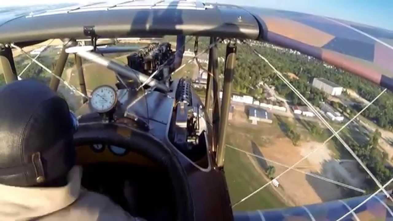 LVG C.VI in Flight - YouTube