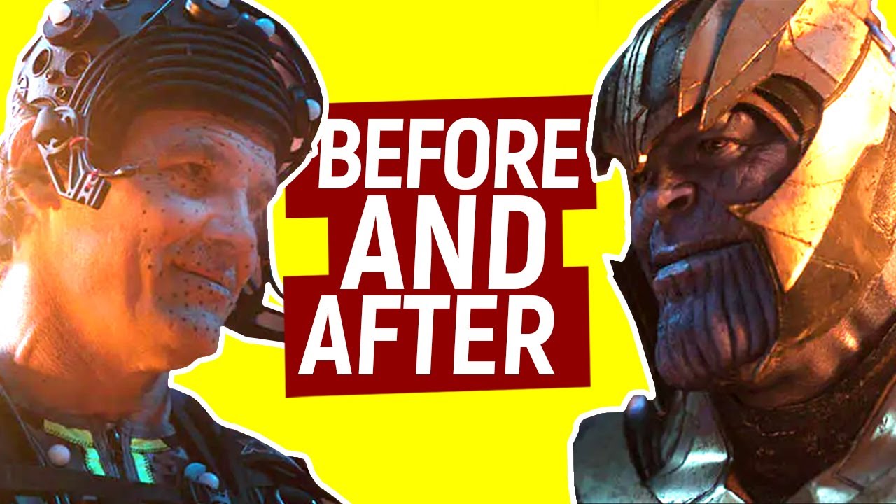 The Most Famous Marvel Scenes With And Without Special Effects - YouTube