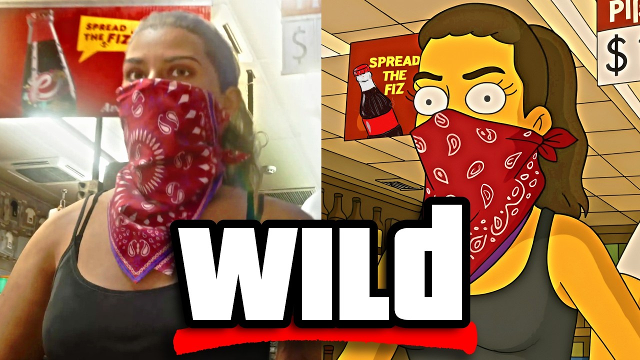 How I Remastered GTA 6 Trailer 1 to Simpsons Style - YouTube