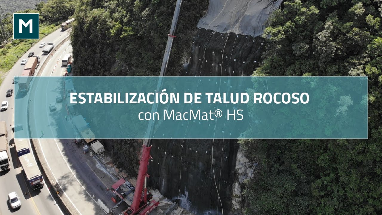 Estabilización de Talud Rocoso con MacMat® HS - BR 277, Morretes ...