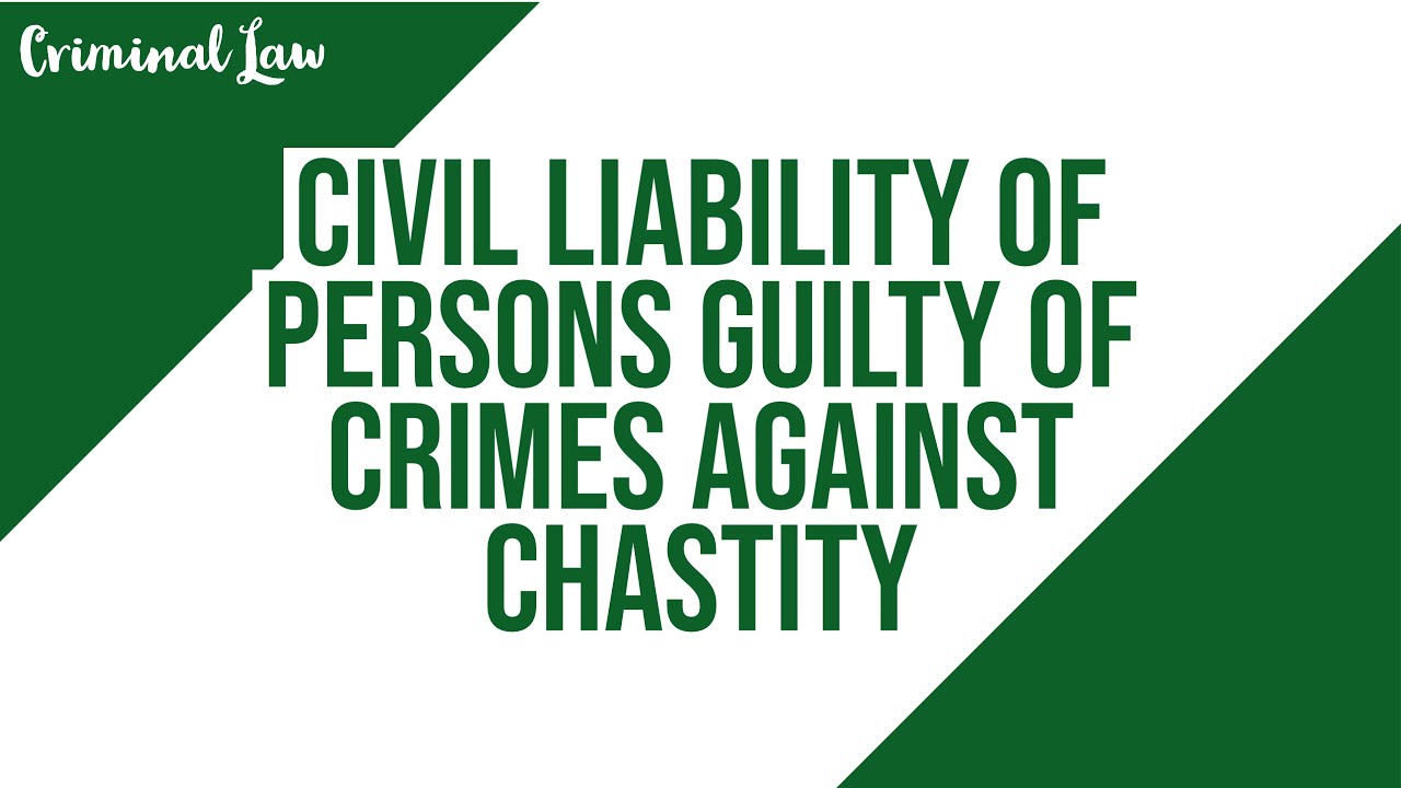 [Article 345] Civil liability of persons guilty of crimes against ...