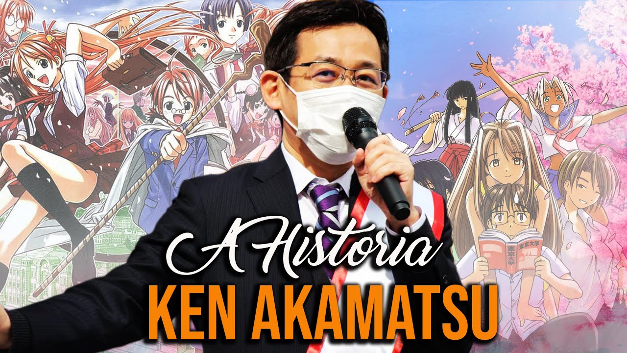 A HISTÓRIA De Ken Akamatsu: Autor de Love Hina - De Mangaká A Político ...