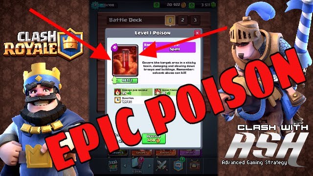 Clash Royale | SNEAK PEEK SPOTLIGHT = EPIC POISON CARD!!! - YouTube