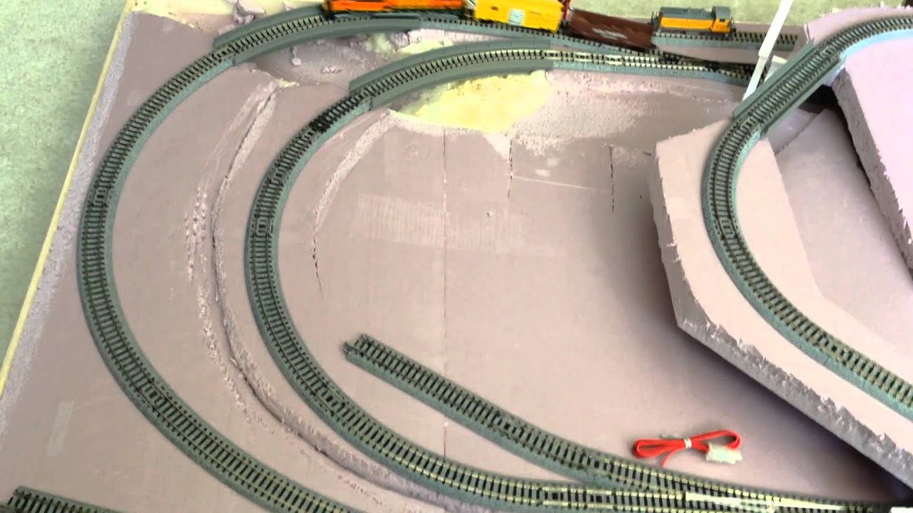 N Scale Mini Layout Build Part 4 - YouTube