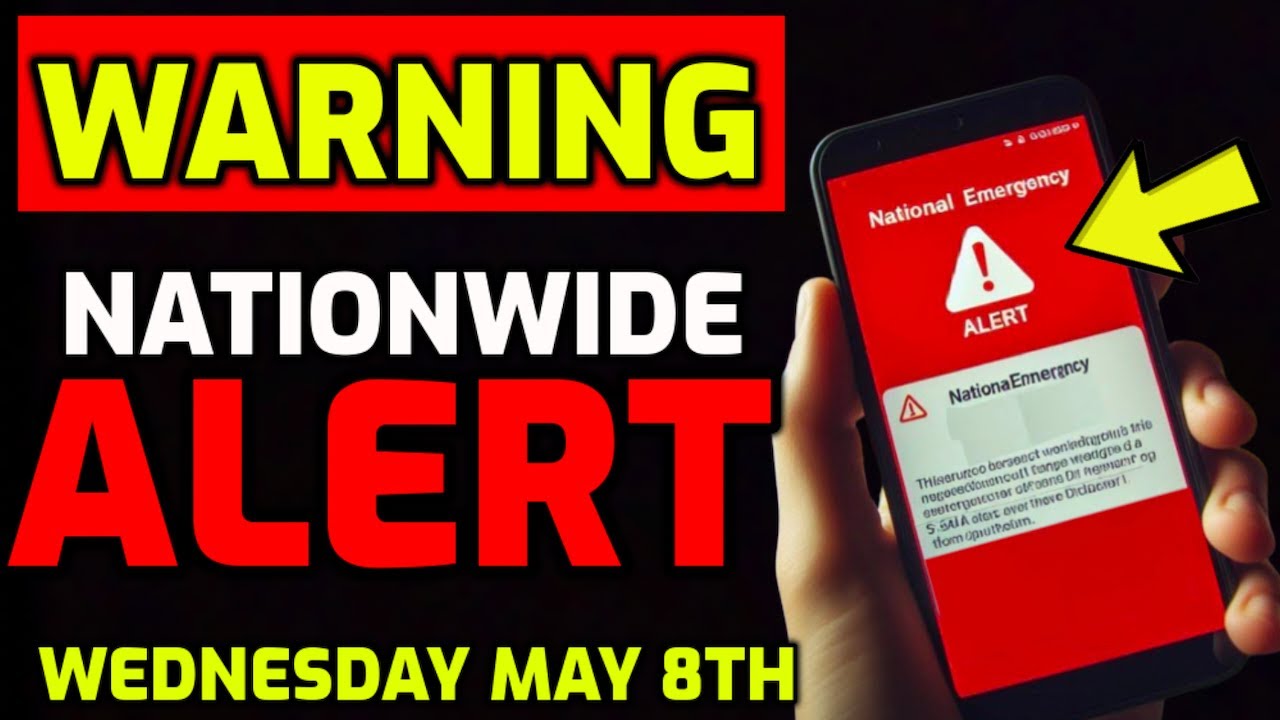 ⚠️ WARNING!! ⚠️ National EMERGENCY ALERT to be SENT TOMORROW - PREPARE ...