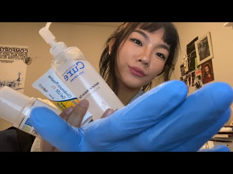 FAST taking care of ur face-asmr