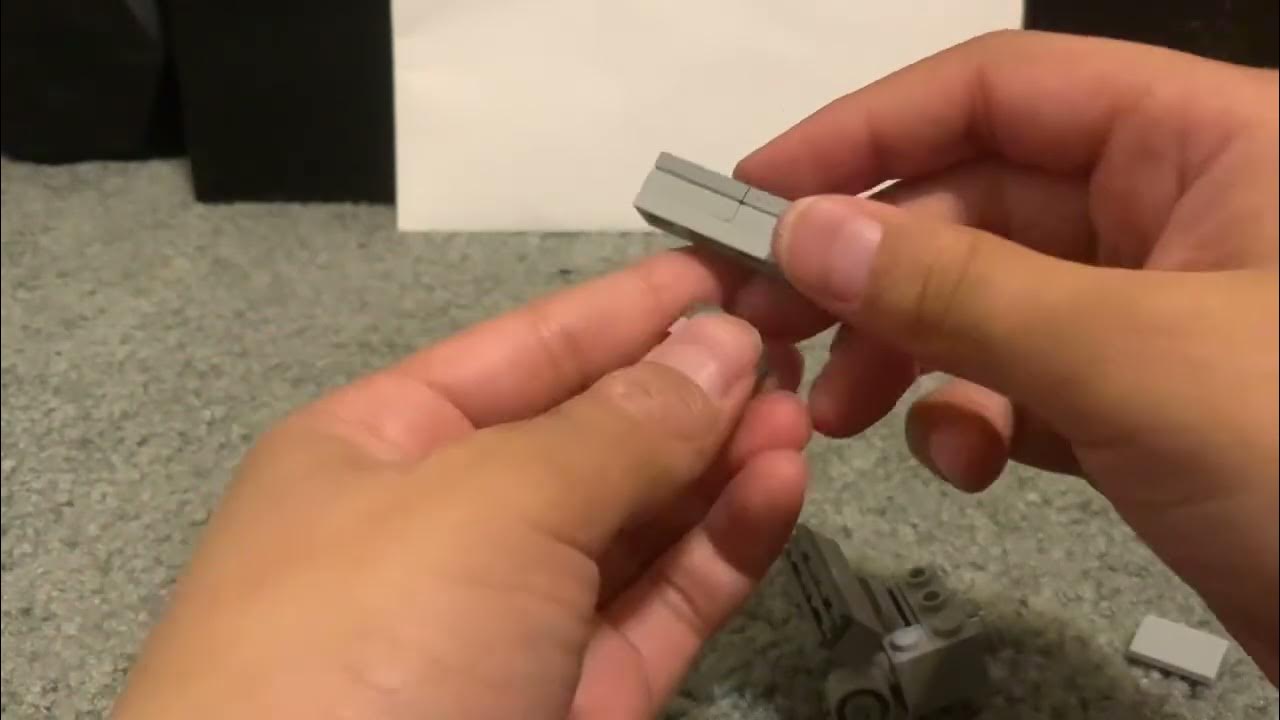 How to build a Lego V8 engine with turbo - YouTube