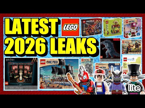 INSANE NEW LEGO LEAKS! Harry Potter, Marvel, One Piece, Ninjago, Promos & MORE!
