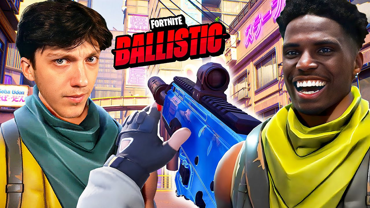 Tyreek Hill & Blakeps Play Fortnite's Ballistic Mode - YouTube