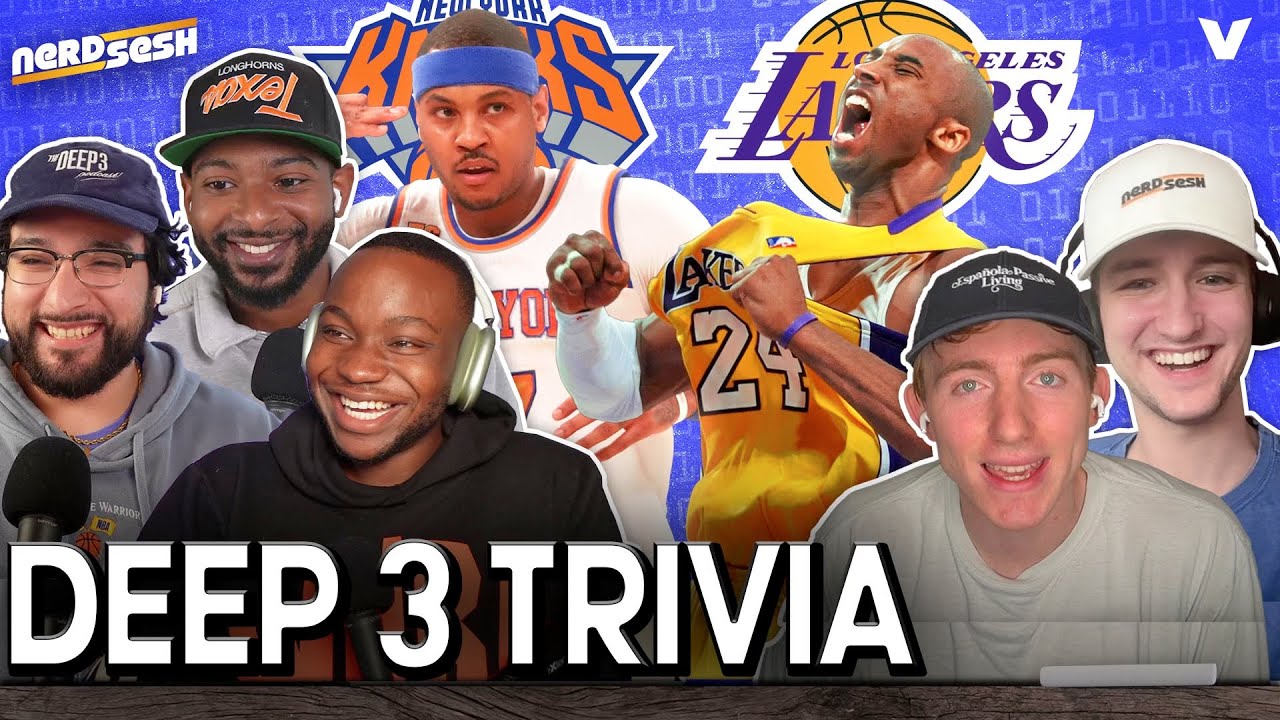 NBA Trivia: Can The Deep 3 PROVE their Lakers, Knicks & Hawks knowledge ...
